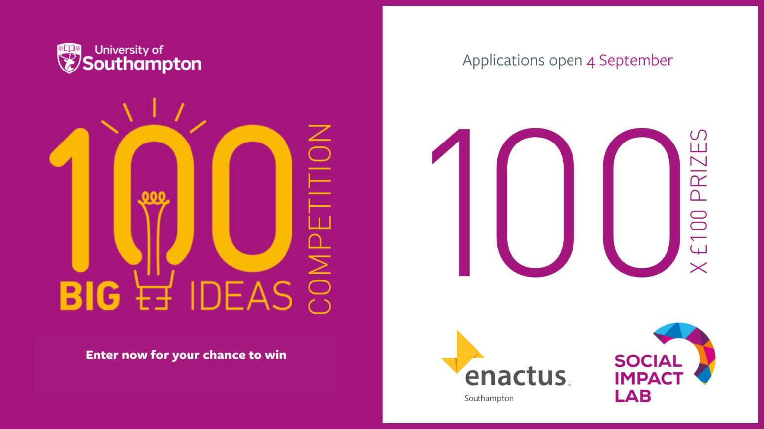 100 Big Ideas - Student Enterprise